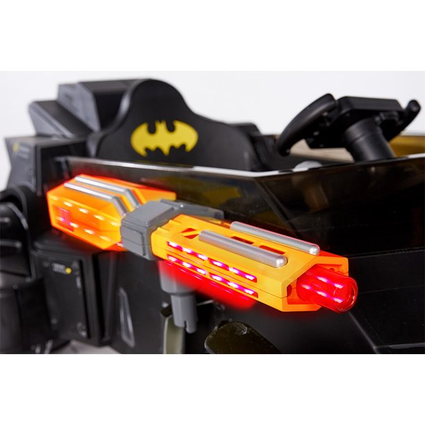 6 Volt DC Comics Batman Batmobile Battery Powered Ride-on - Features L ...