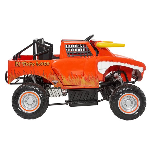 Monster Jam 24 Volt El Toro Loco Monster Truck that Blows Smoke! For B ...