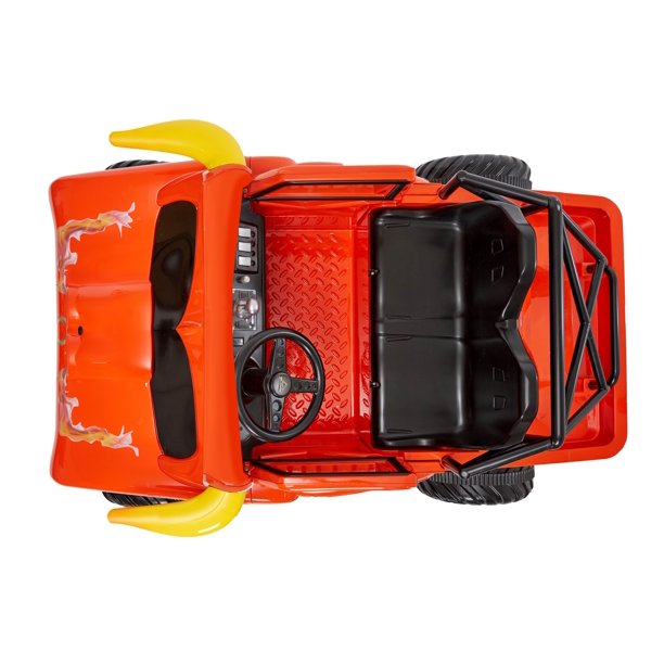Monster Jam 24 Volt El Toro Loco Monster Truck that Blows Smoke! For B ...